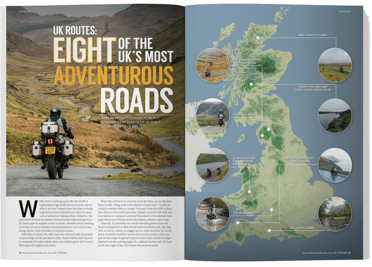 ABR 85 – UK Roads Landing Page - Adventure Bike Rider
