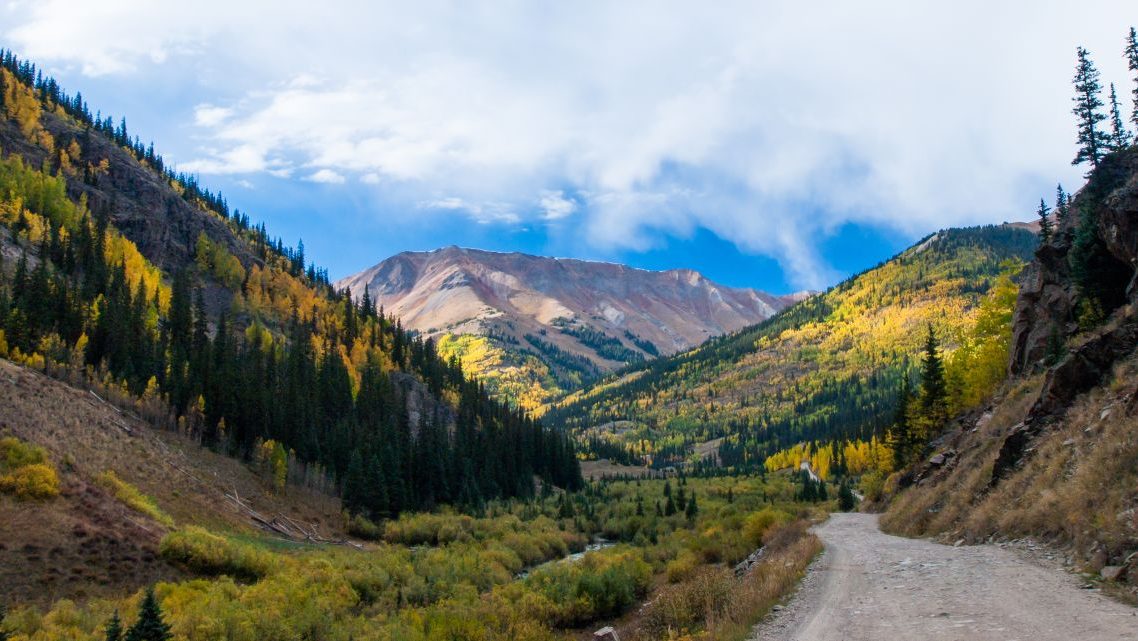 The Scenic Byway Alpine Loop, Colorado USA - Adventure Bike Rider