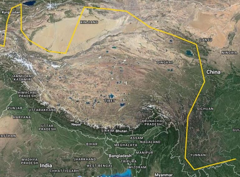 Route China - Adventure Bike Rider