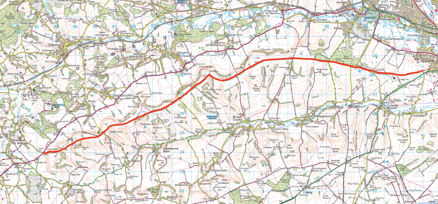 Ring of Wessex UK route green lane sections - Adventure Bike Rider