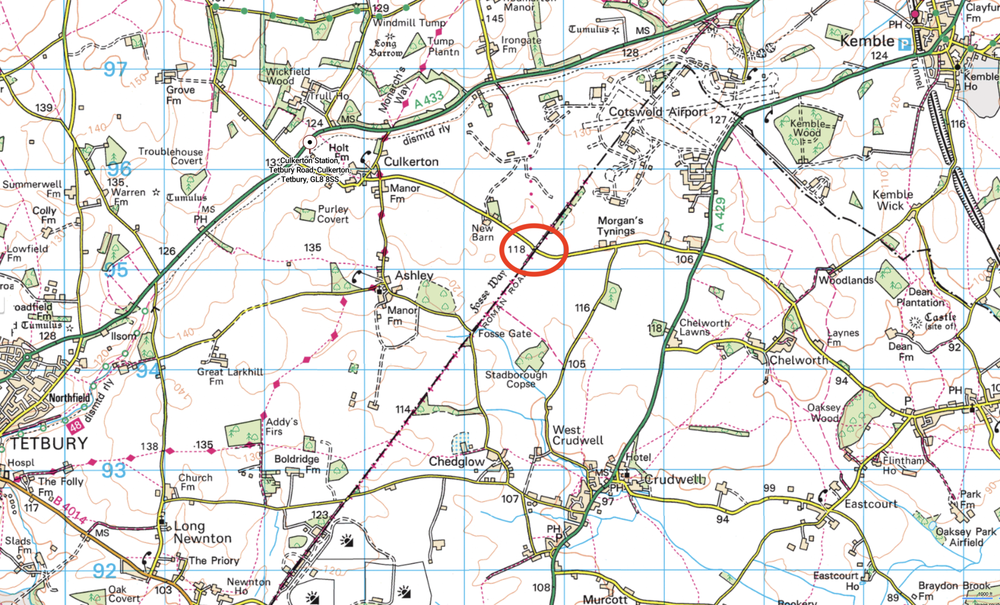 Start of the Fosse Way - Adventure Bike Rider
